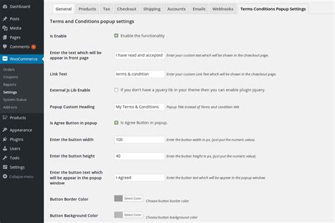 Woocommerce Checkout Terms Conditions Popup For Wordpress Download
