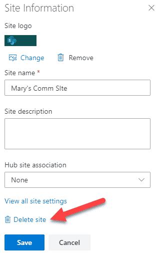 How To Properly Delete A Site In SharePoint SharePoint Maven