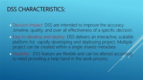 Dss And Decision Support System And Its Types