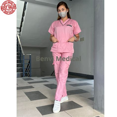 Scrub Suitmedical Uniform Small And Medium Lazada Ph