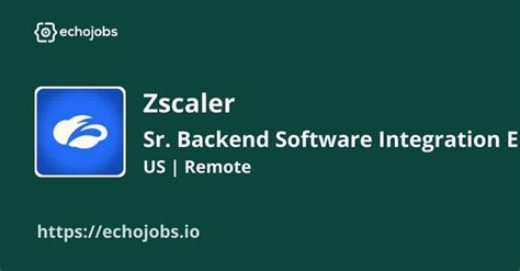 Zscaler Is Hiring Sr Backend Software Integration Engineer Usd 148k 175k Remote Aws Docker