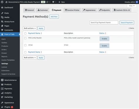 User Guide For Woocommerce Pos Linkly Terminal Connector