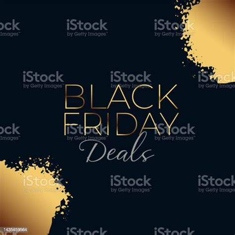 프리미엄 블랙 프라이데이 빅 딜 템플릿 골든 그런 지 효과 11월에 대한 스톡 벡터 아트 및 기타 이미지 11월 가격 계절 Istock