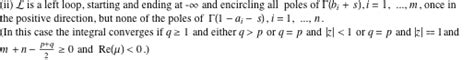 Meijer G Function Primary Definition
