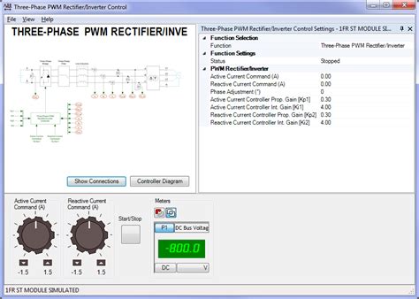Labvolt Series By Festo Didactic Three Phase Pwm Rectifierinverter