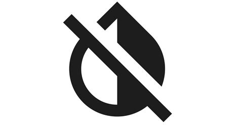 Invert Colors Off Free Vector Icon Iconbolt