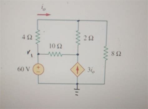 Solved Solve For I O Chegg Com