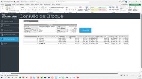 Como Criar Menus De Sistema No Excel Design De Planilha Guia Do Excel