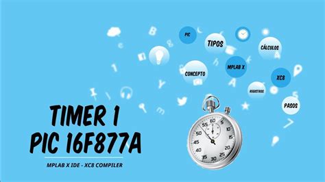 Pic16f877a Mplab X Ide Xc8 Compilador Tutorial 05 Timer 1 Youtube