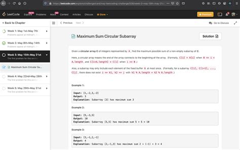 Teaching To Learn Maximum Sum Circular Subarray By Shane Quick Medium