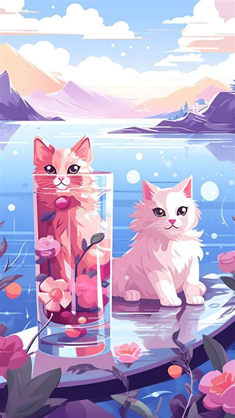 Generative Ai Tiny Male And Female Stock Illustration Illustration Of People Wellbeing