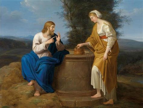 Woman At The Well With Jesus