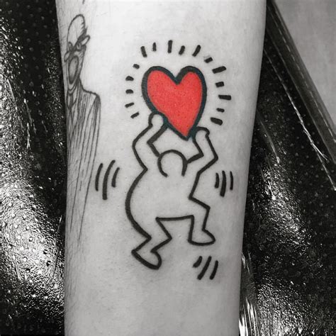 Keith Haring Tattoo