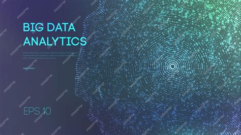 Premium Vector Illustration With Big Data Analytics Vector For Marketing Design Big Data