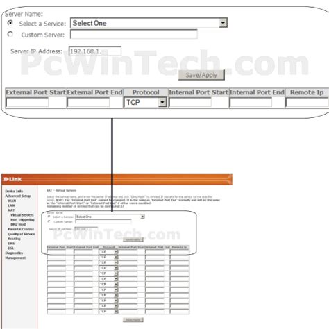 Port Forwarding D Link DSL U D Link Firmware PcWinTech Com