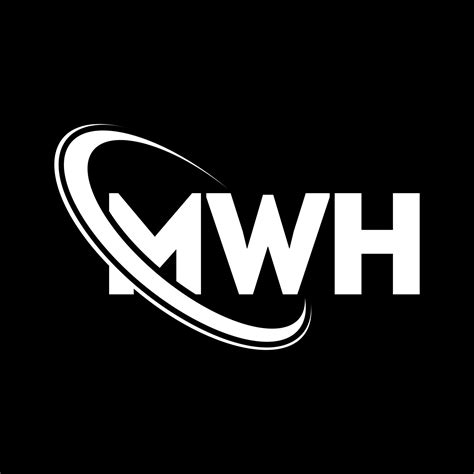 Mwh Logo Mwh Letter Mwh Letter Logo Design Initials Mwh Logo Linked