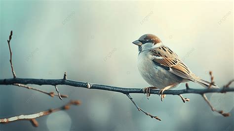 나뭇가지에 앉은 참새 참새 새 자연 배경 일러스트 및 사진 무료 다운로드 Pngtree