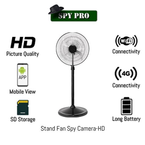Stand Fan Spy Camera Hd Spy Eye