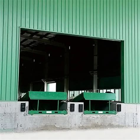 Automatic Stationary Fixed Hydraulic Container Loading Dock Leveler Loading Ramp Pit Hinged Lip