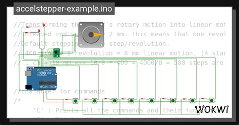 accelstepper o copy wokwi arduino and esp32 simulator