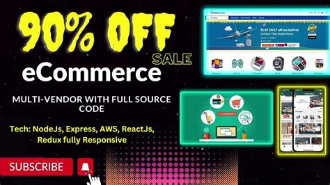 90 Off Mern Multi Vendor Ecommerce Nodejs Reactjs Mysql Youtube