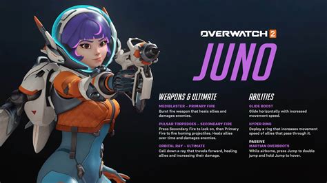 Overwatch 2 Juno Abilities Reveal Impressions Mobalytics