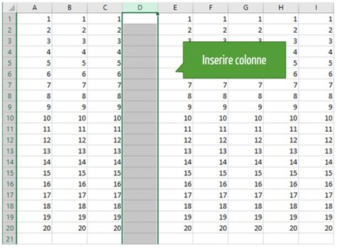 VBA Excel Inserire Eliminare Righe Colonne Excel Per Tutti