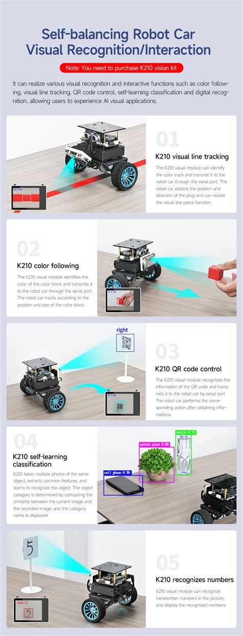 Yahboom Stm32 Self Balance Robot Car Adopt Stm32f103rct6 Chip With 6 A