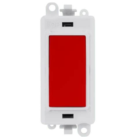 Click GM PWRD GridPro Red AX Intermediate Switch Module White Insert