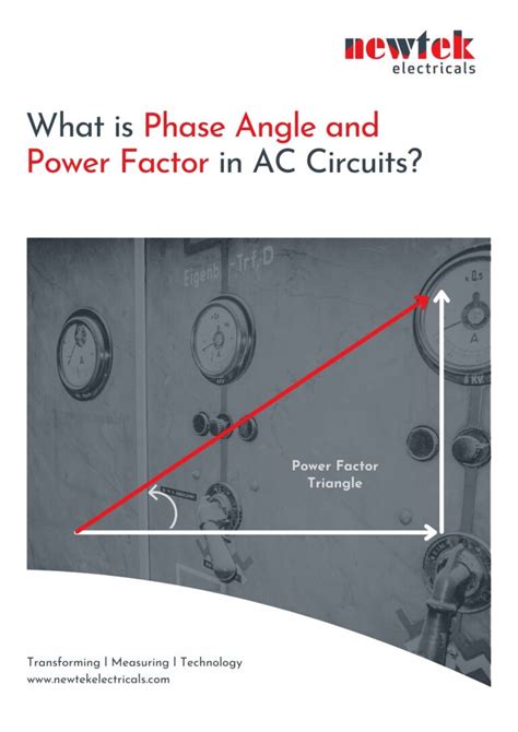 Phase Angle And Power Factor In Ac Circuits Newtek Electricals