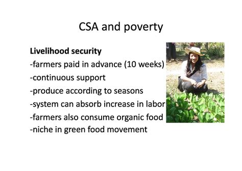 Community Supported Agriculture Csa