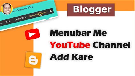 How To Add YouTube Channel Link Category Label In Blogger Blogspot