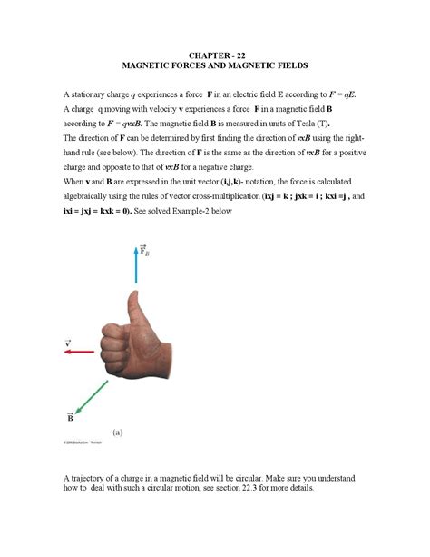 Magnetic Forces And Magnetic Fields Questions With Answers Phys 102 Docsity