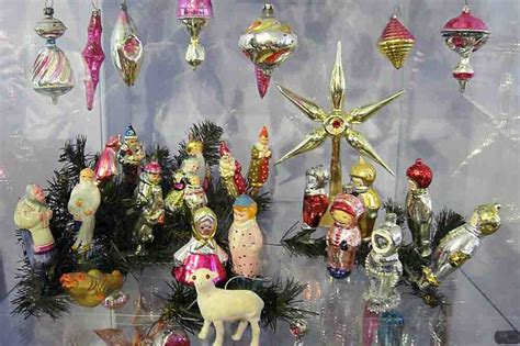 Купити радянські ялинкові іграшки в Києві Старі колекційні новорічні іграшки Інтернет магазин