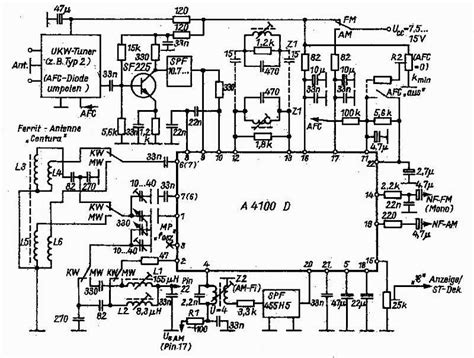 am fm приемник на микросхеме a4100d ГДР