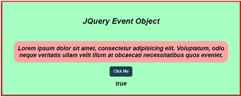Jquery Event Object With Examples Dot Net Tutorials