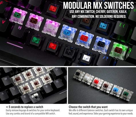 Glorious Custom Gaming Keyboard GMMK 85 Percent TKL USB C Wired Mechanical Keyboard RGB