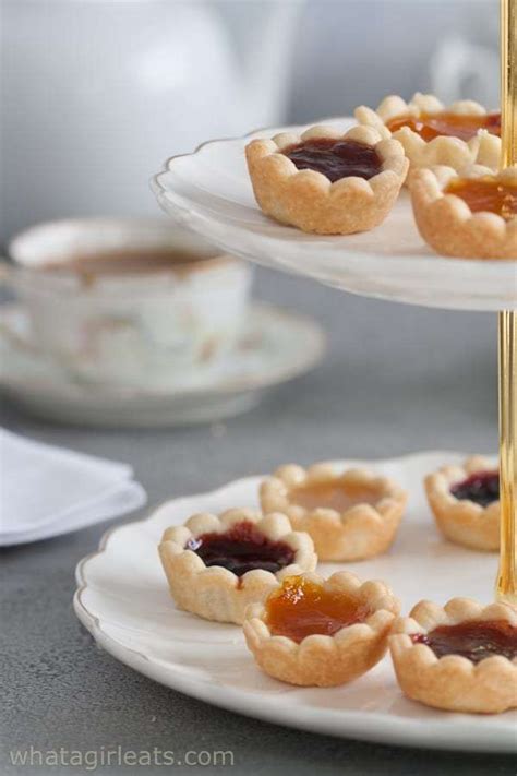 Jam Tarts Mini Fruit Tea Tarts Cup Of Yum