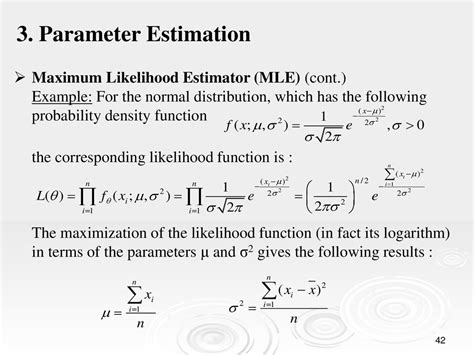 Parameter Estimation Hypothesis Testing Ppt Download