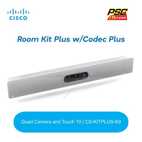 Cisco Webex Room Kit Plus W Codec Plus Quad Camera And Touch 10 CS KITPLUS K9 Shopee Malaysia