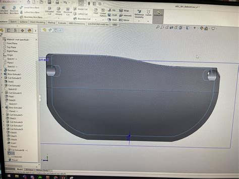 How Do I Achieve This Cut R Solidworks