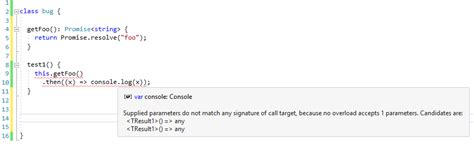 Typescript Supplied Paramters Do Not Match Any Signature Of Call Target Because No Overload