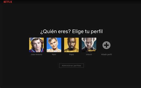 Cómo Crear Gestionar Y Eliminar Perfiles En Netflix Para Tener Nuestra