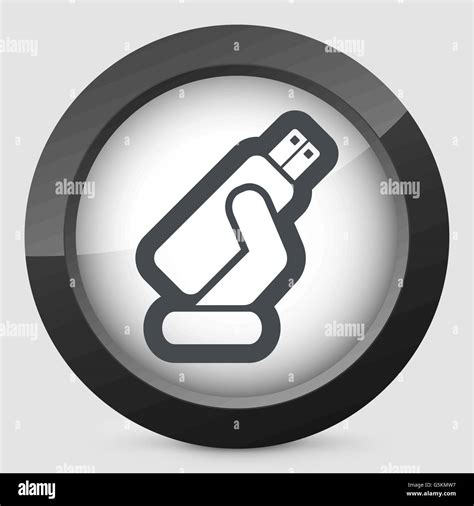 Usb Memory Icon Stock Vector Image Art Alamy