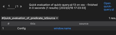 General Issue Codeql Cannot Find The Specified Javascript Data Flow