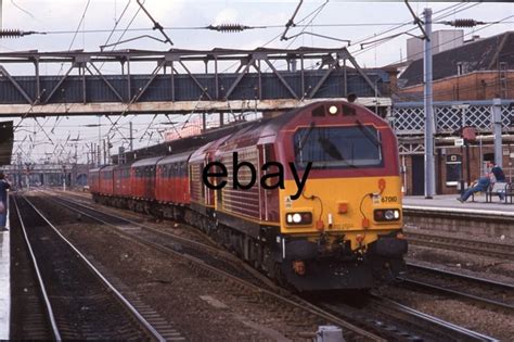 35mm Railway Slide Ews Diesel Electric Class 67 67010 And 67030