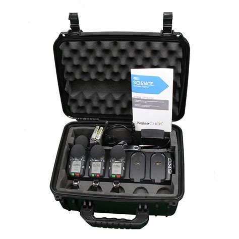 Noisechek Is Noise Dosimeter 3 Pack Kit Skc Inc