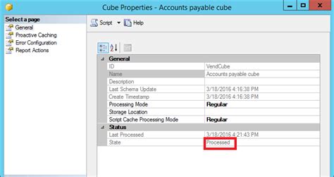 Deploy Default Cubes Dynamics Ax 2012