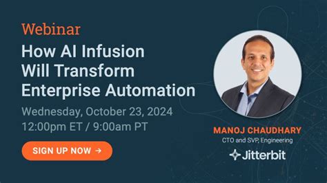 Jitterbit On Linkedin Ai Integration Orchestration Automation