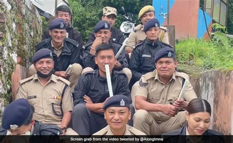 Fun Outside Job Schedule Cops Game Video Praised By Nagaland Minister